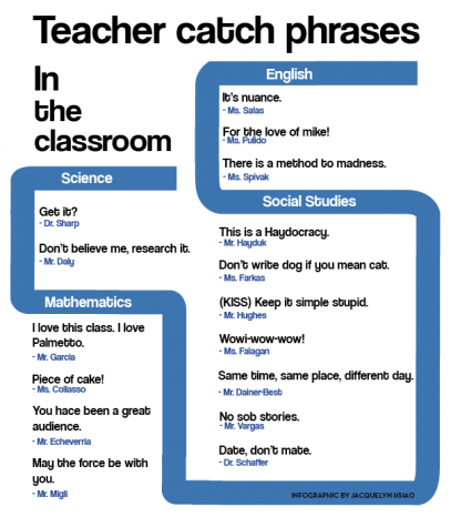 Teacher catch phrases – The Panther